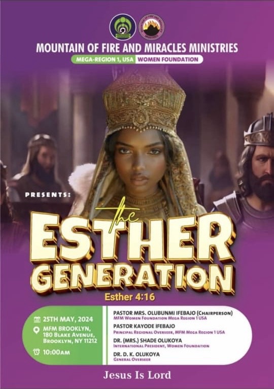 The Esther Generation - MFM Ark Of Safety
